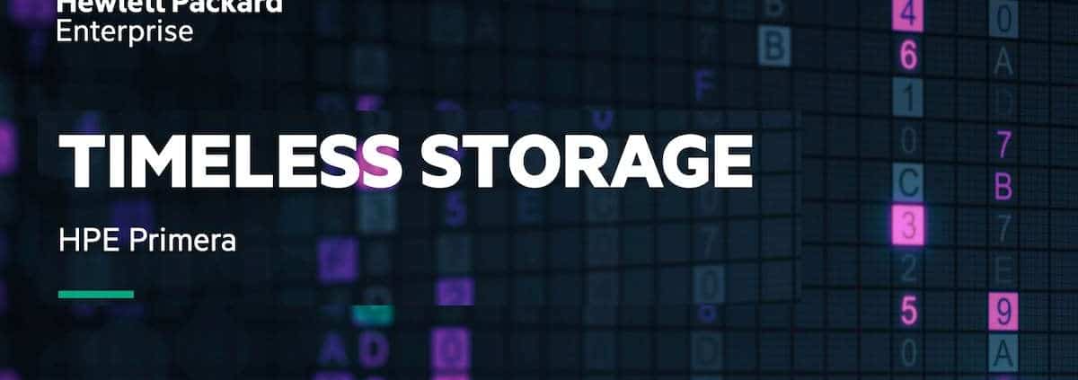 Timeless Storage: HPE Primera | Data-Smart Computers