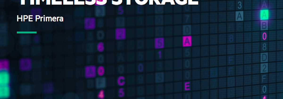 Timeless Storage – HPE Primera | Data-Smart Computers