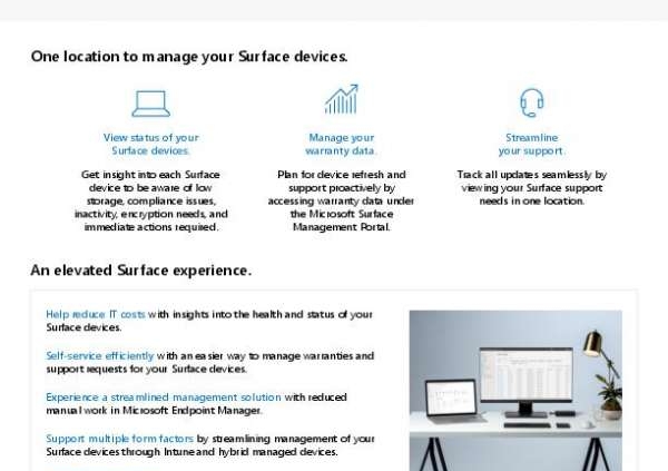Meet Microsoft Surface Management Portal | Data-Smart Computers