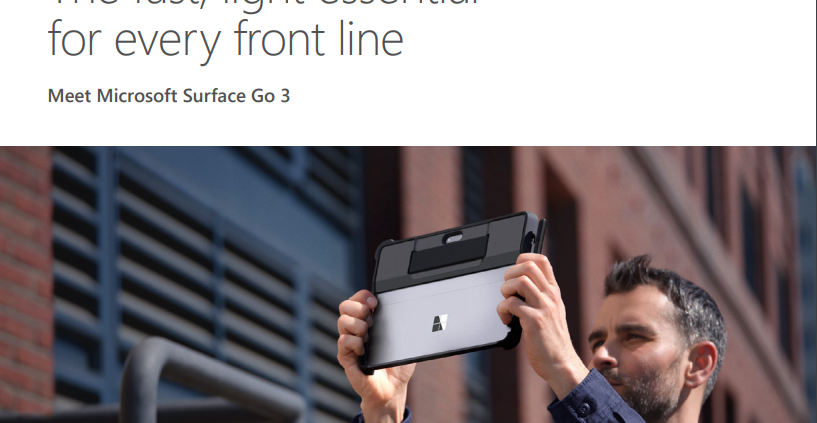 Meet Microsoft Go 3 | Data-Smart Computers