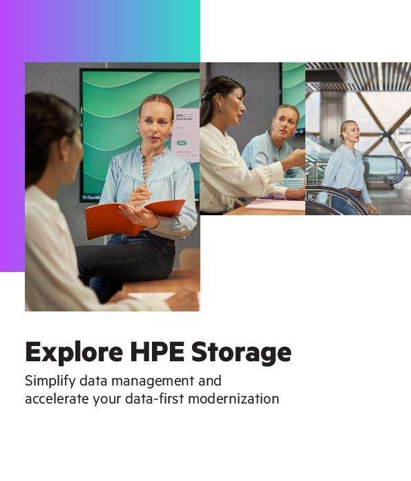 Explore HPE Storage | Data-Smart Computers