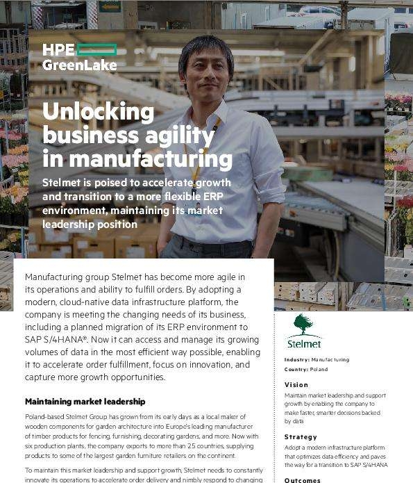 Unlocking Business Agility in Manufacturing | Data-Smart Computers
