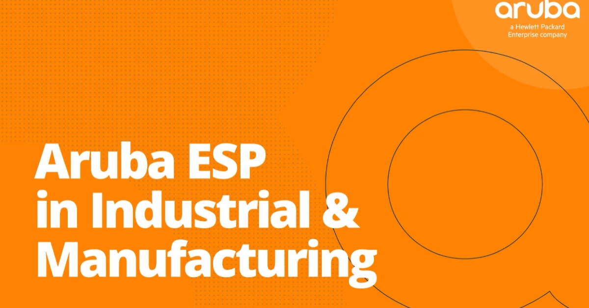 Aruba ESP Manufacturing