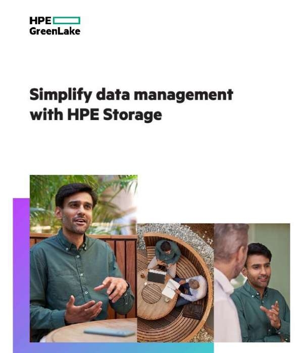 Simplify data management with HPE Storage