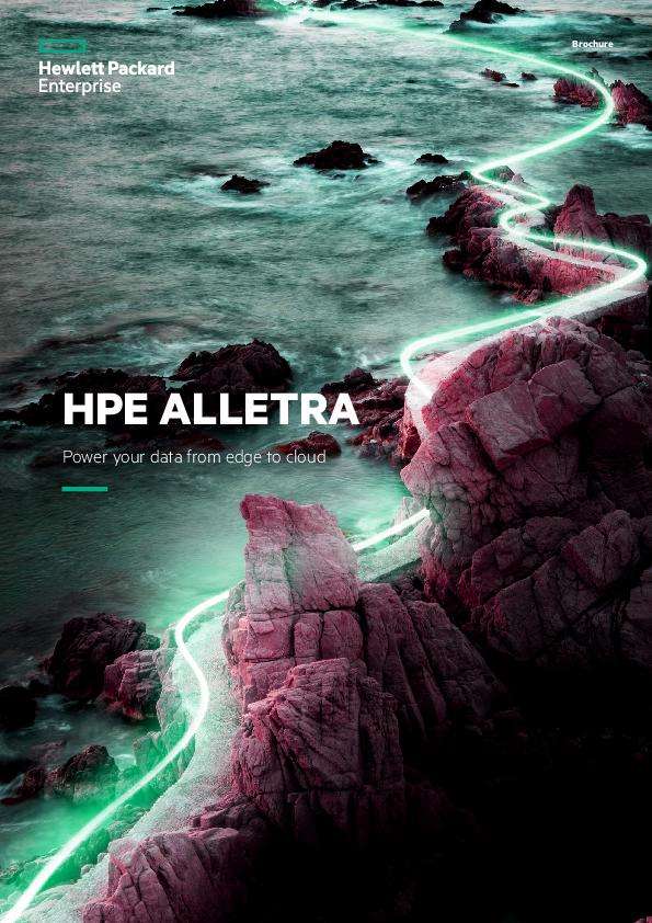 HPE Alletra - Power Your Data from Edge to Cloud