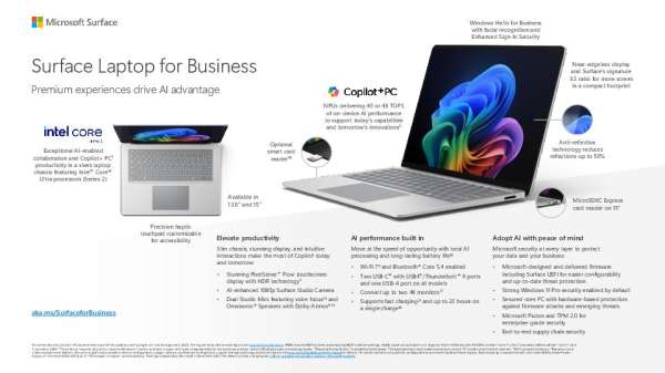 Surface Laptop for Business